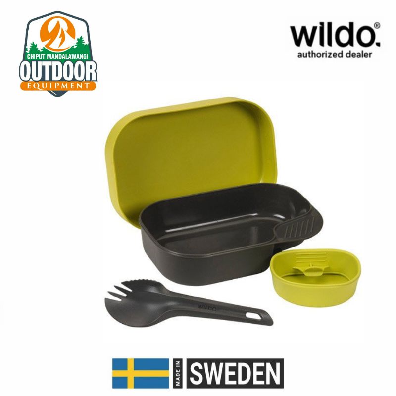 Wildo CAMP-A-BOX LIGHT ชุดถ้วยช้อน - มะนาว | Shopee Thailand