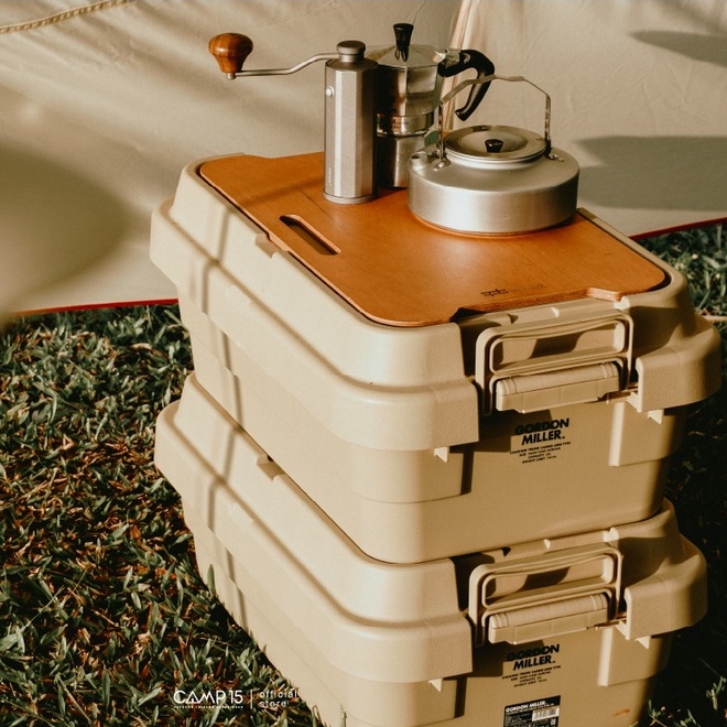 CAMP15 : Morgen wood board / ท๊อปไม้ สำหรับวางบนกล่อง GORDON MILLER, - Trusco Box | Shopee Thailand