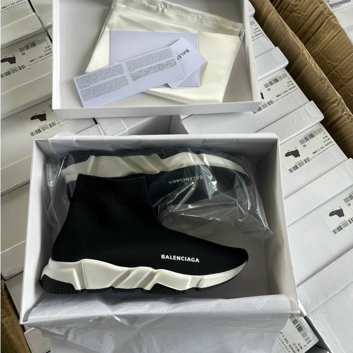 รองเท้า Balen Speed สีดําคุณภาพสูงพร้อมปกยางยืด รายการ11กล่องขาวเต็ม ...