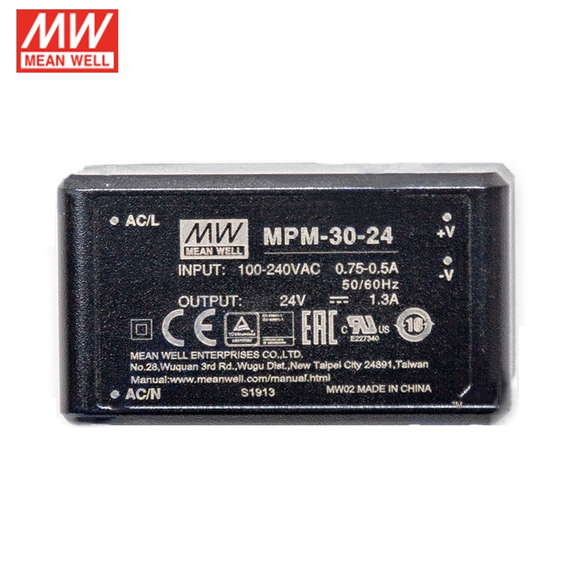 MEAN WELL MPM-30-24 30W Medical Encapsulated Switching Power Supply ...