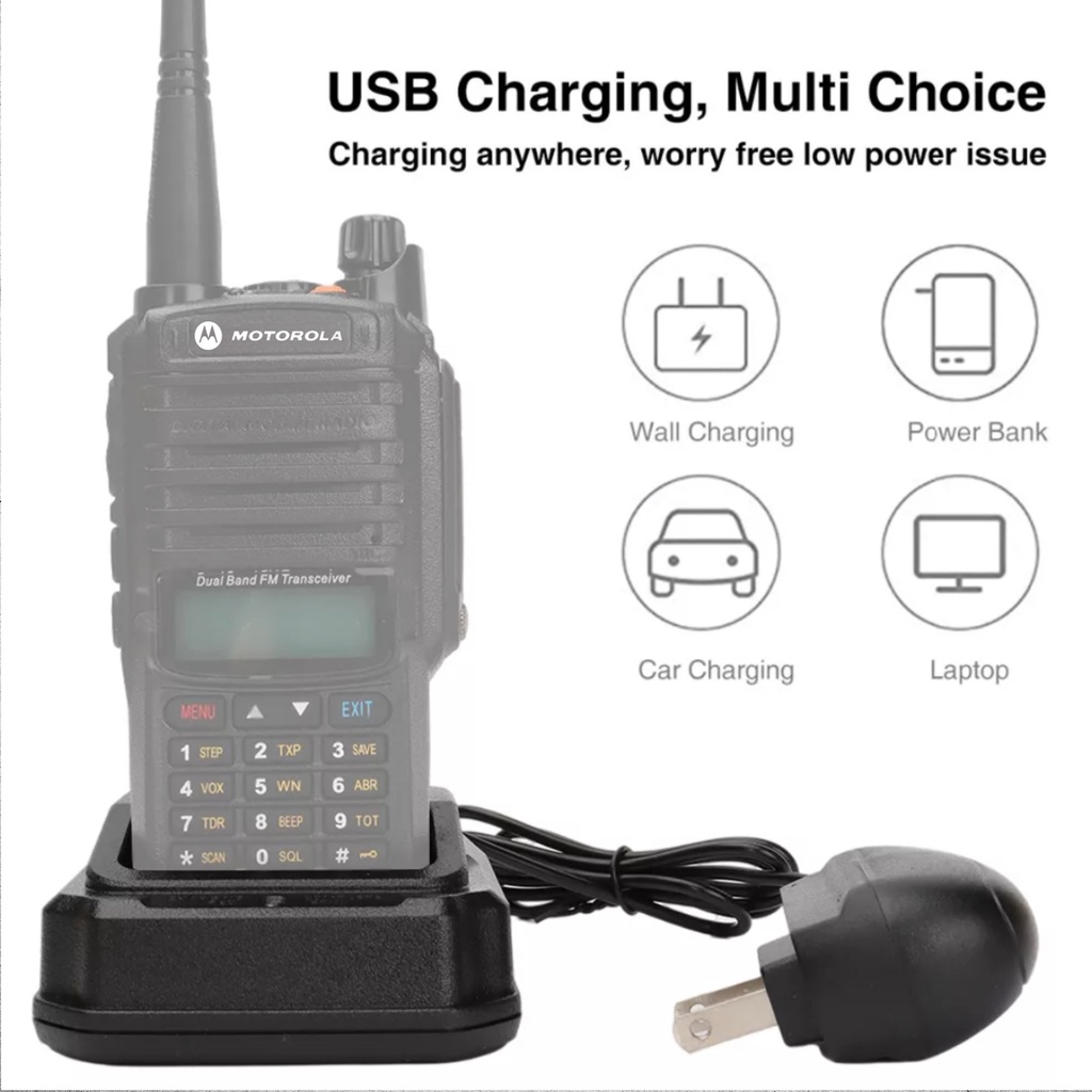 แท่นชาร์จแบตเตอรี่ วิทยุสื่อสาร รุ่น Motorola GP-9R PLUS ของแท้ ตรงรุ่น | Shopee Thailand