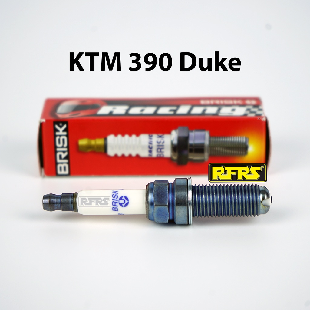 หัวเทียน BRISK PREMIUM LGS (4 เขี้ยว) แกนเงิน KTM 390 Duke (SGL21ROM)รองรับน้ำมันเบนซิน95,แก๊สโซ ...