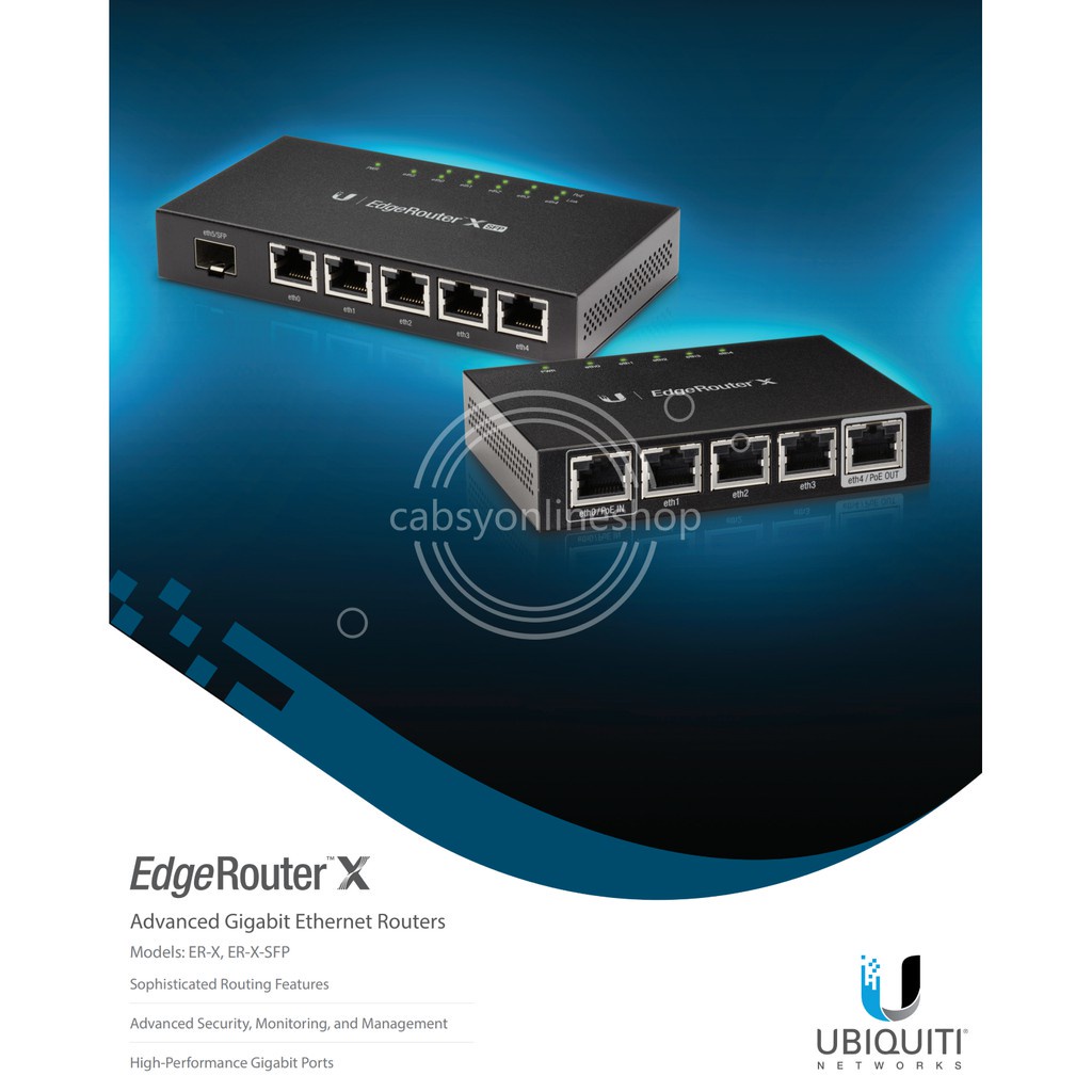 Ubiquiti Networks EdgeRouter-X ER-X (Same day shipping) Edge Router X ...
