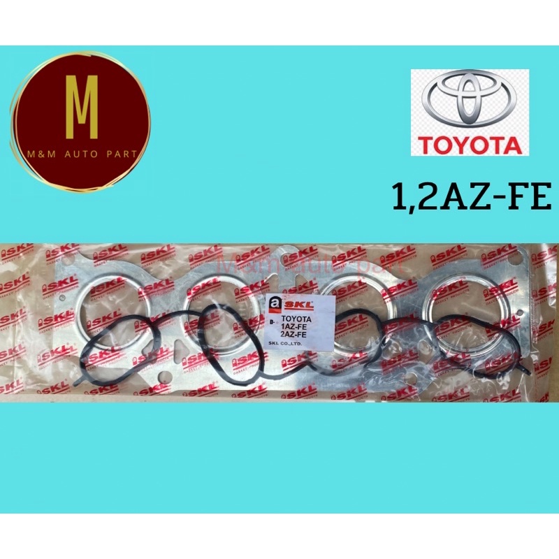 ประเก็นไอดี-ไอเสีย TOYOTA 1AZ-FE-2AZ-FE CAMRY EXTREMO WISH ACV30 ยี่ห้อ skl คุณภาพดี | Shopee ...