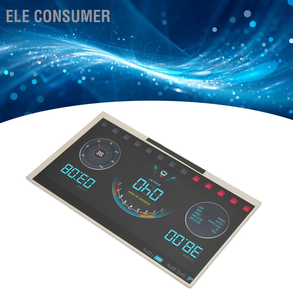 B'Ele หน้าจอแสดงผล Ips 7 นิ้ว 1024X600 แบ็คไลท์ แบบพกพา สําหรับ Raspi ...