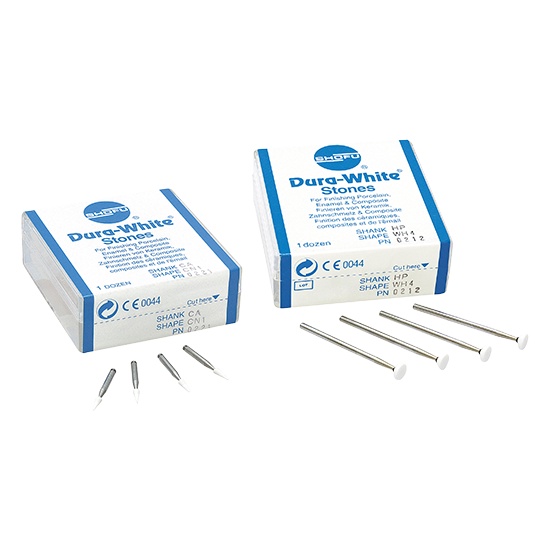 Shofu White Stone Burs Green stone FL1 สีขาว สีเขียว Dental White Stone ...