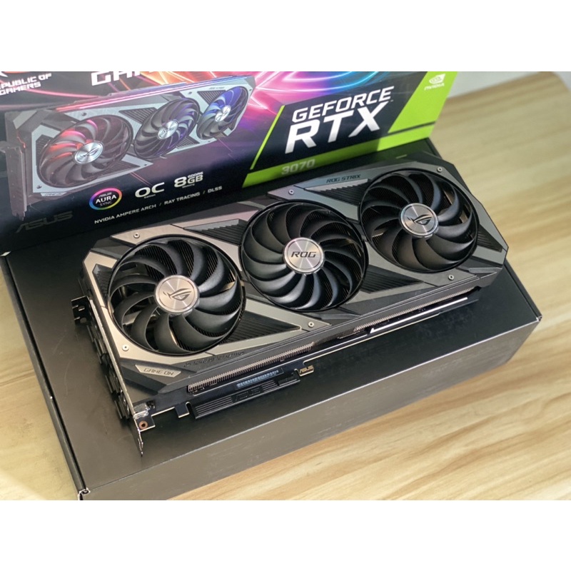 VGA ASUS ROG STRIX RTX3070 GAMING OC 8GB ประกันไทย (การ์ดจอมือสอง ...