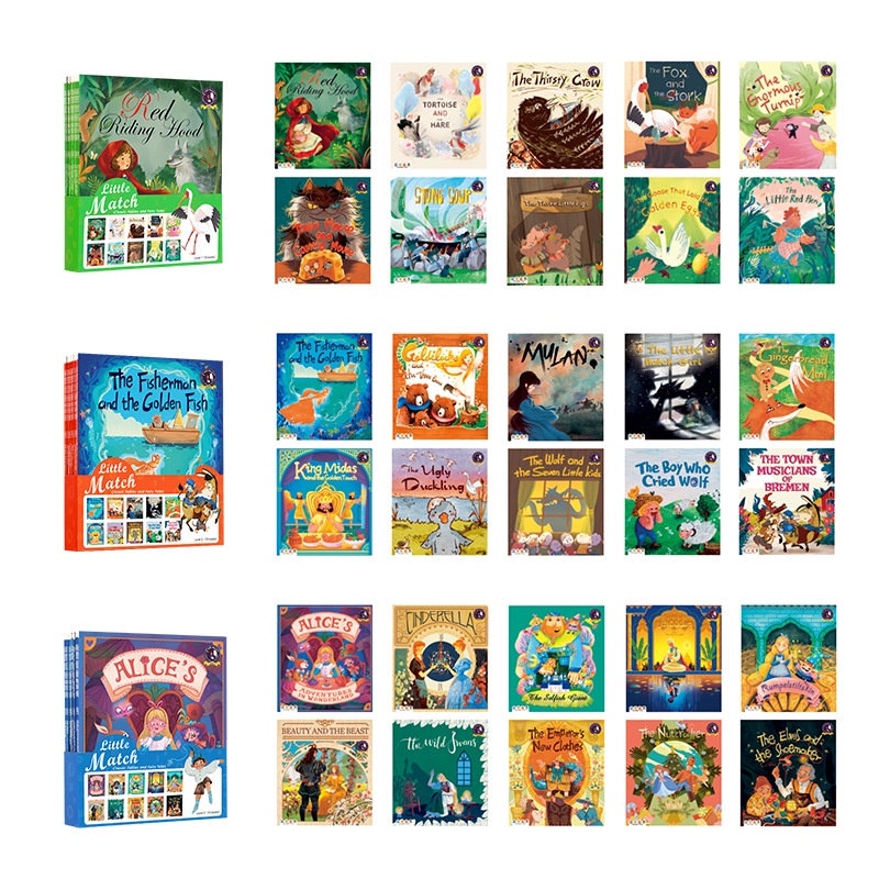 (พร้อมส่ง) Little Match classic fables and fairy tales นิทานสุดฮิต ...