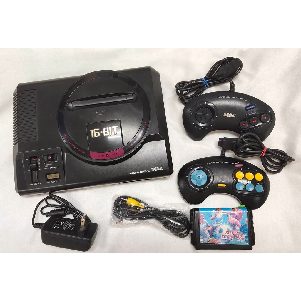 เครื่องเล่นเกม SEGA MEGA DRIVE เครื่องแท้ 1,000,000% จากตู้ญี่ปุ่น ...
