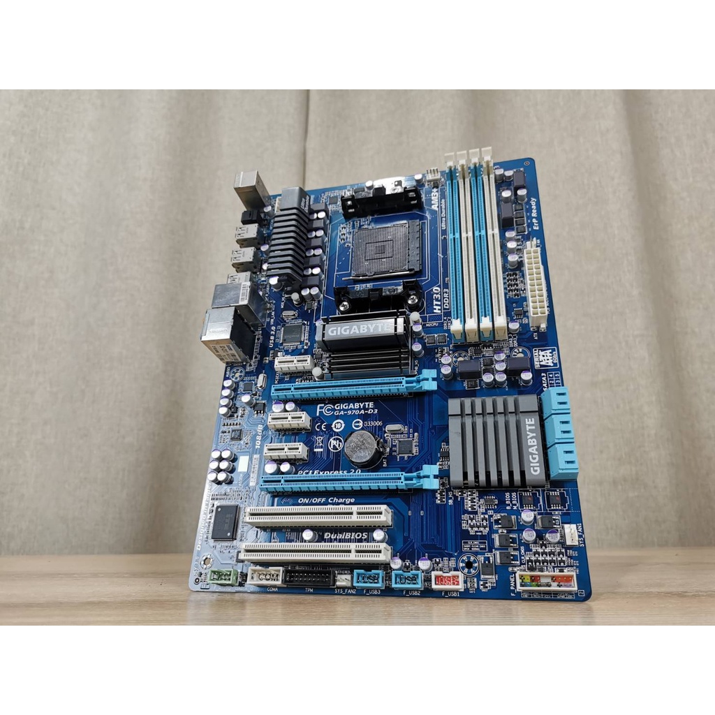 เมนบอร์ด(mainboard) gigabyte GA-970a-d3 (socket am3+) | Shopee Thailand