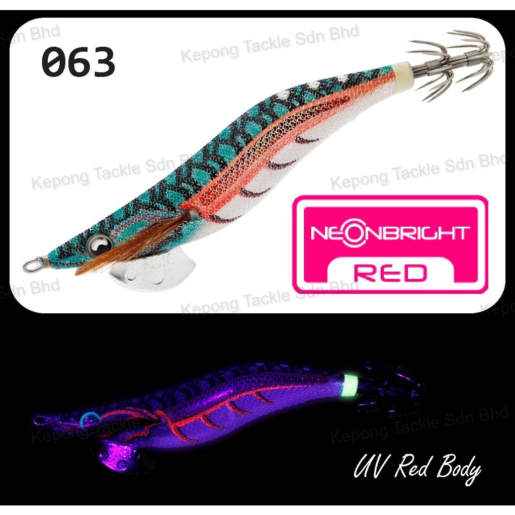 Yamashita เหยื่อตกปลา EGI-OH LIVE NEONBRIGHT SQUID JIG CANDAT LIDI, CANDAT SOTONG EGING | Shopee ...