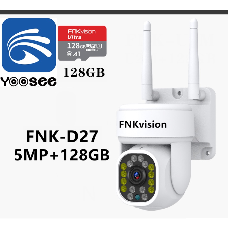 5G FNKvision 5ล้านพิกเซล ptz 5GWIFI ip camera HD 5MP กล้องวงจรปิดไร้สาย ...