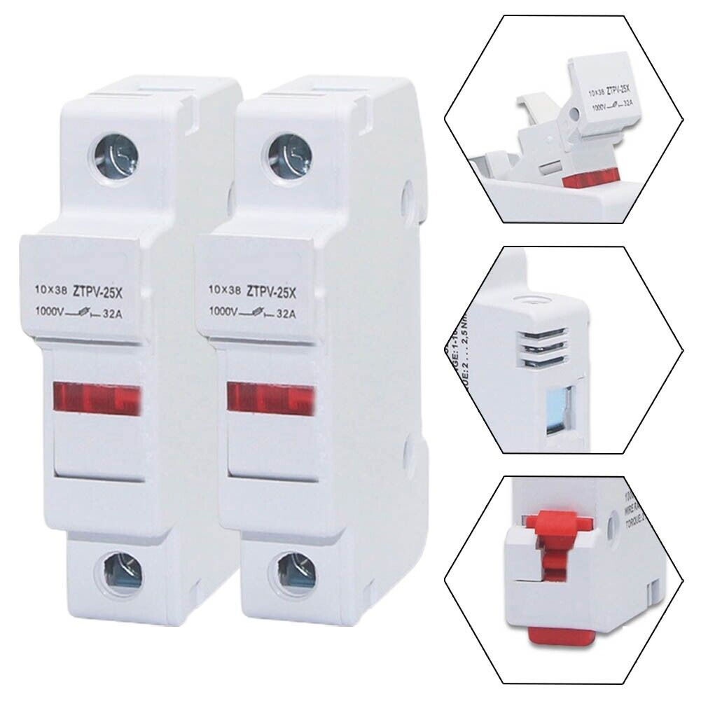 LIKET WESTKING แท้ DC 1000V 15A 20A 25A 32A โซล่าเซลล์ ฐานฟิวส์ กล่อง ...