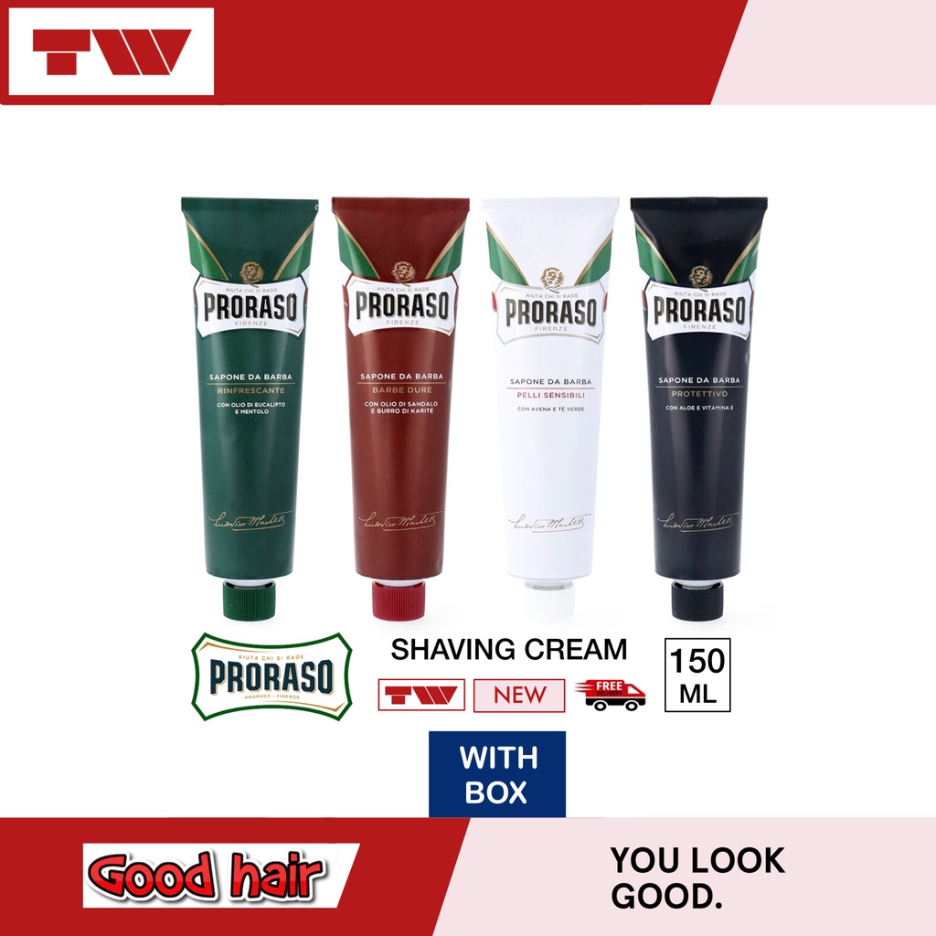 ครีมโกนหนวด Proraso, Italian Proraso Shaving Cream 150ml. 4 Selections ...