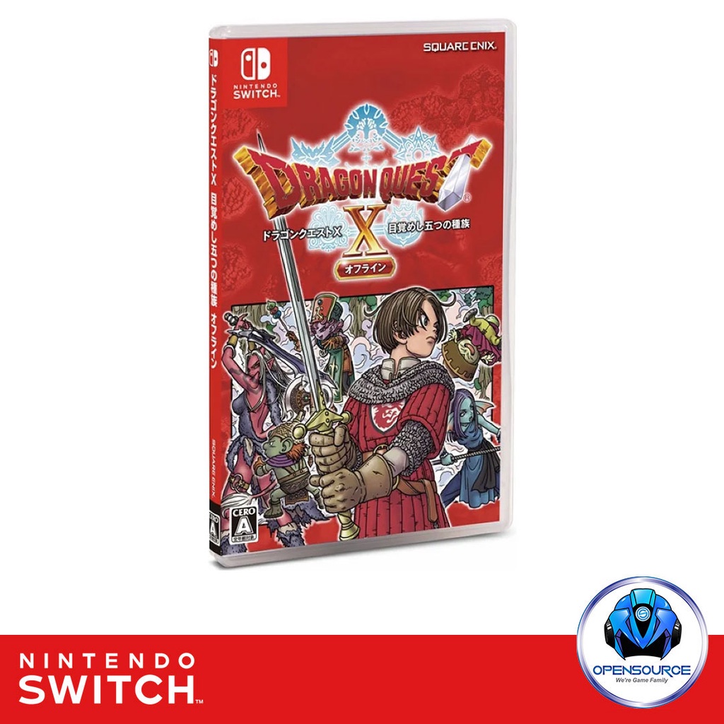 [พร้อมส่ง]Nintendo: Dragon Quest X Offline DQX (Z2 JAPAN) แผ่นเกม ...