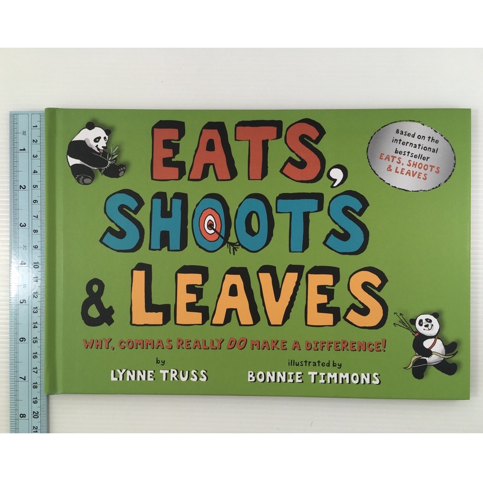 Eats, Shoots & Leaves หนังสือภาษาอังกฤษปกแข็งมือสองสภาพดี | Shopee Thailand