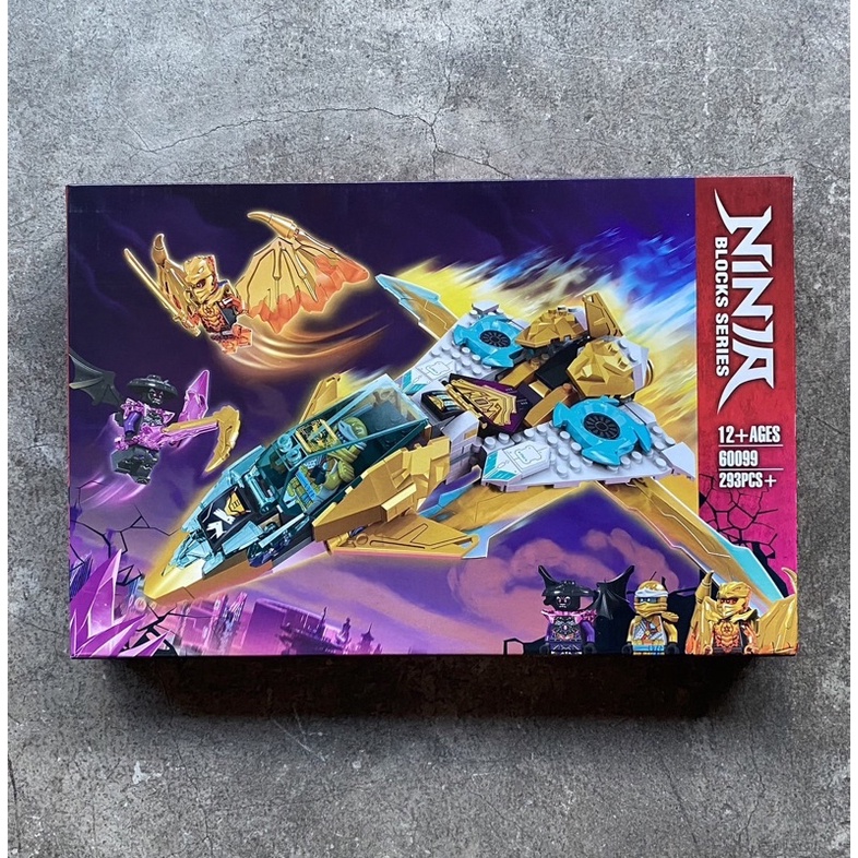 ตัวต่อจีน Ninja Blocks Series : (Lloyd 's Goldden Ultra Dragon) , (Zane ...