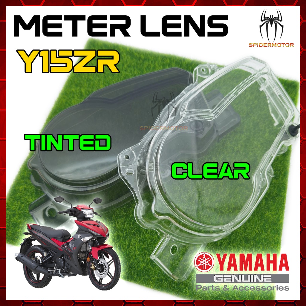 Yamaha METER LENS Y15 V1 เมตรฝาครอบมิเตอร์ CERMIN TINTED SMOKE ...