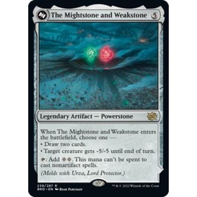 The Mightstone and Weakstone การ์ด Magic The Gathering ของแท้ จากชุด ...