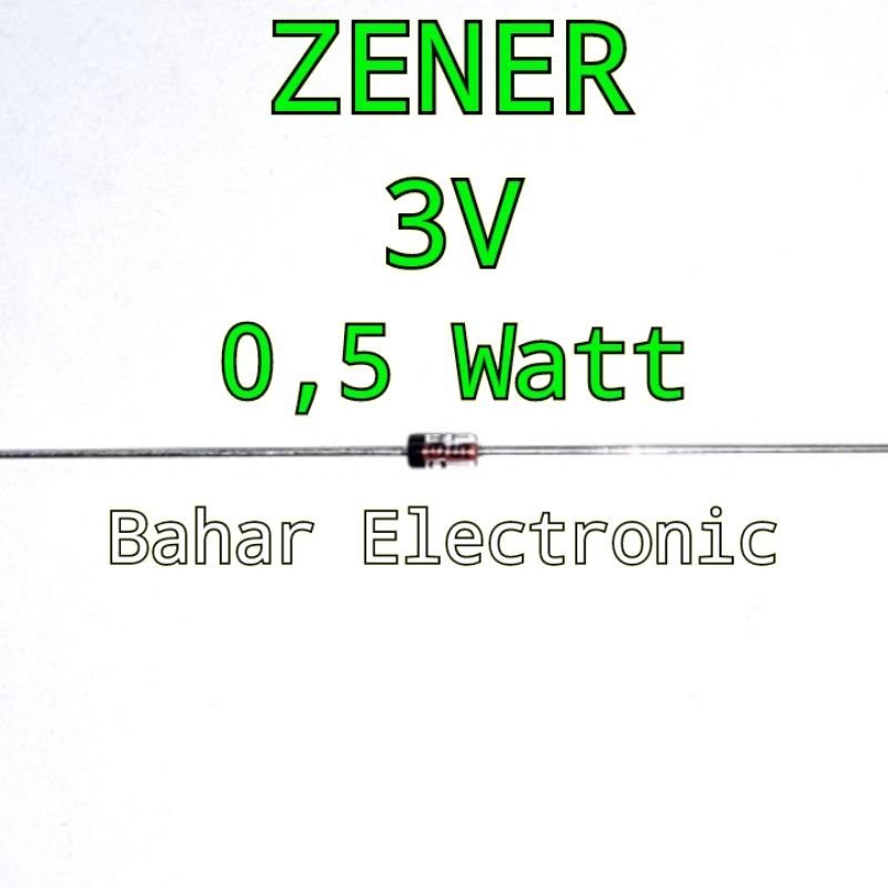 Zener Diode 3V 0.5W ต่อ 2 เมล็ด | Shopee Thailand