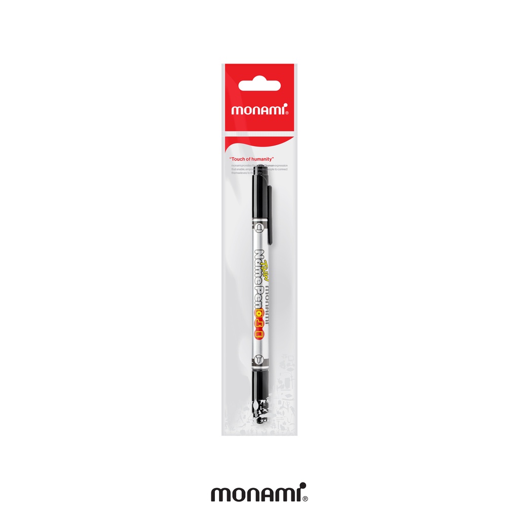 Monami ปากกามาร์คเกอร์อเนกประสงค์ รุ่น ทวินเนมเพน Marker Twin Name Pen ...