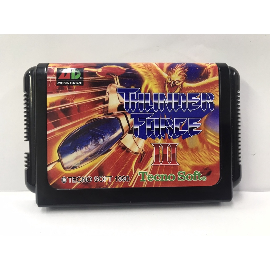 ตลับ Mega drive Thunder Force III ตลับผลิตใหม่ ตลับพิเศษตัวลด ตลับ MD (Repro ) | Shopee Thailand