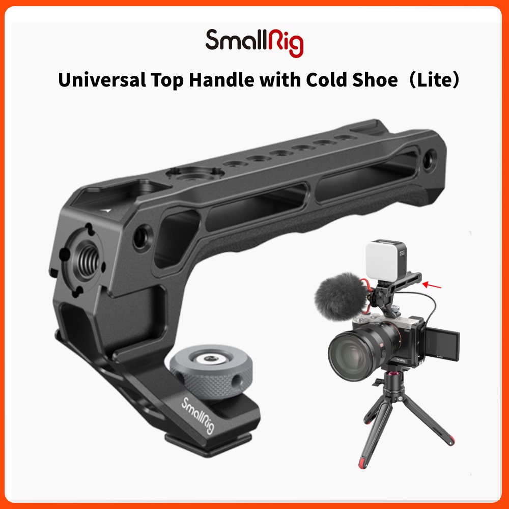 Smallrig ที่จับด้านบน แบบสากล พร้อมรองเท้าเย็น (Lite) 3764 | Shopee Thailand