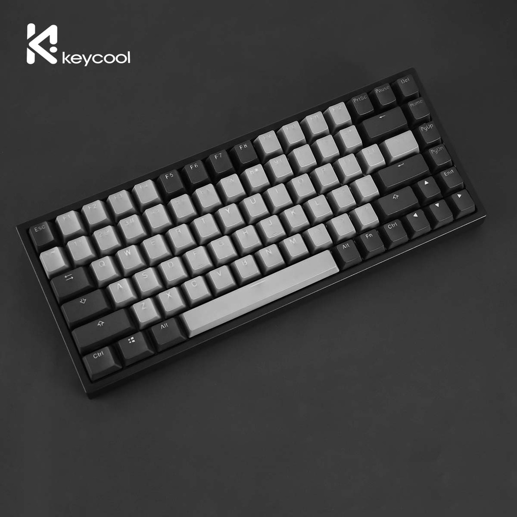 Keycool KC84 RGB คีย์บอร์ดเกมมิ่ง มีไฟ Red switch / Brown switch 84ปุ่ม ...
