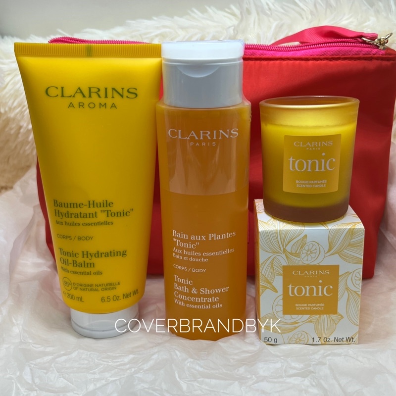 Clarins Self-Care Essentials Box Set | Shopee Thailand