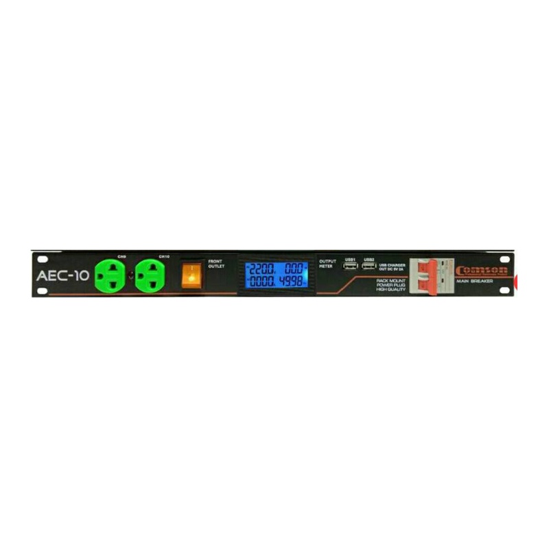 ฟรีค่าส่งCOMSON AEC-10 ปลั๊กRACK 12ช่อง +โชว์ V ปลั๊กพ่วงติดแร็ค ปลั๊ก ...