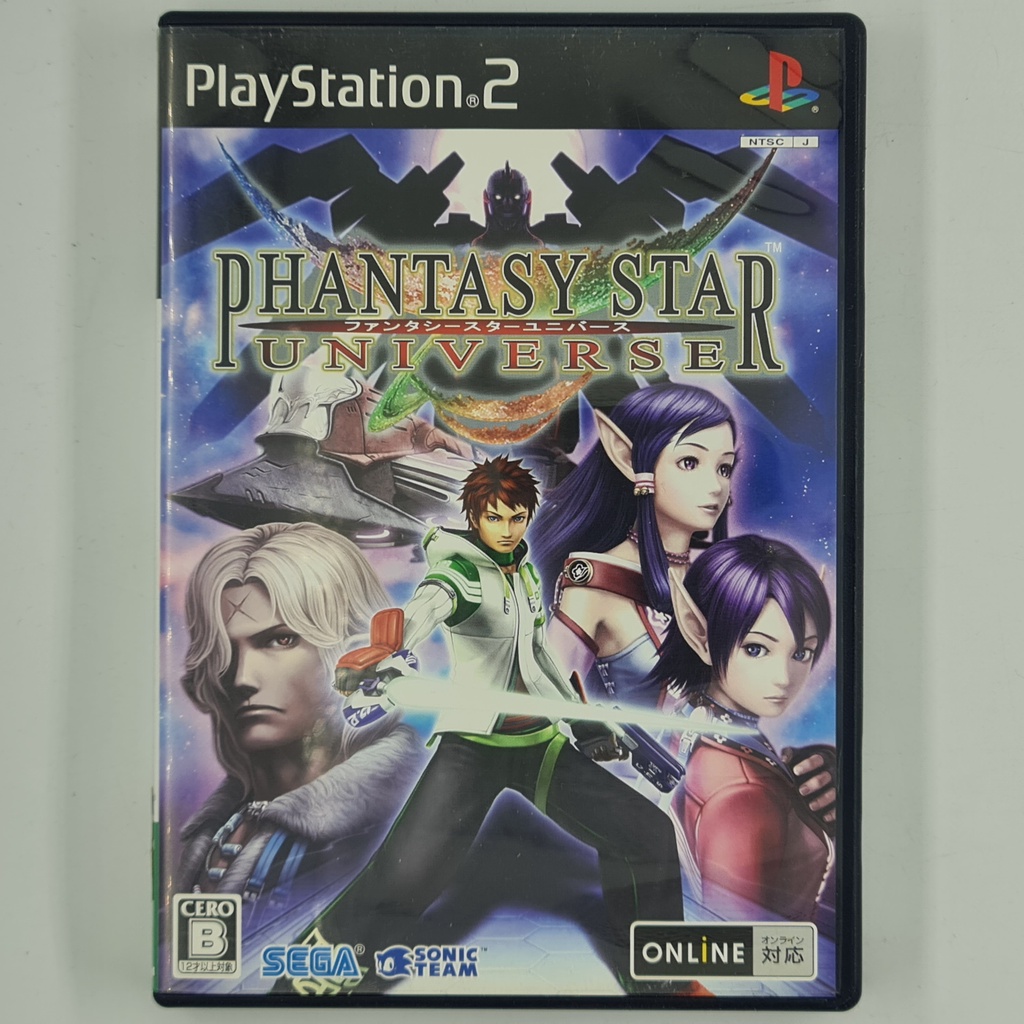[00198] Phantasy Star : Universe (JP)(PS2)(USED) แผ่นเกมแท้ มือสอง ...