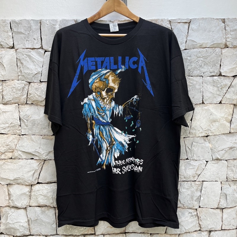 เสื้อวง Metallica Doris ลิขสิทธิ์แท้ ป้าย Alstyle | Shopee Thailand