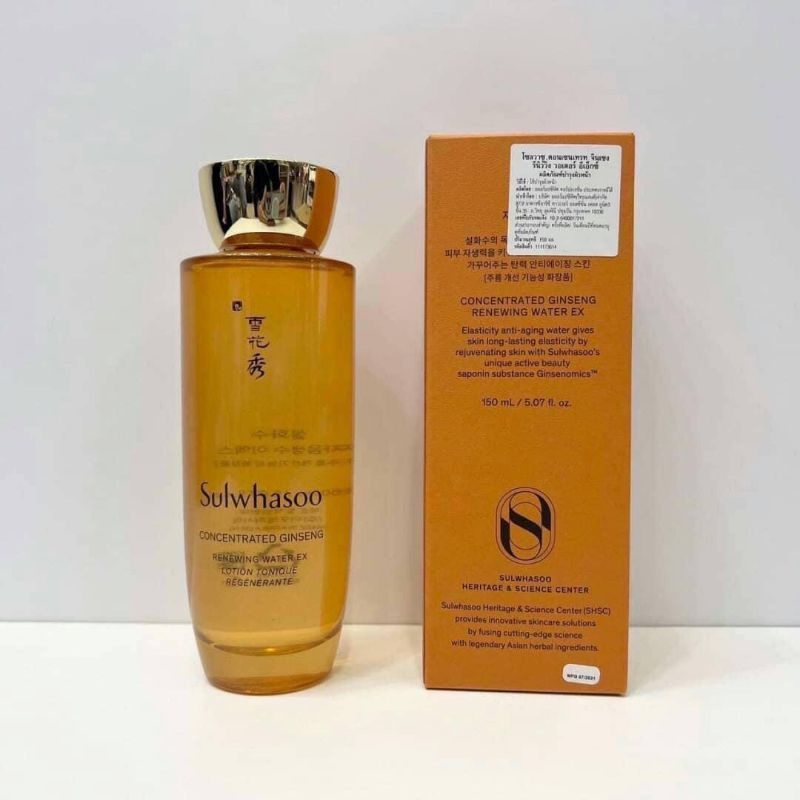 โทนเนอร์ Sulwhasoo Concentrated Ginseng Renewing Water EX 150ml. | Shopee Thailand
