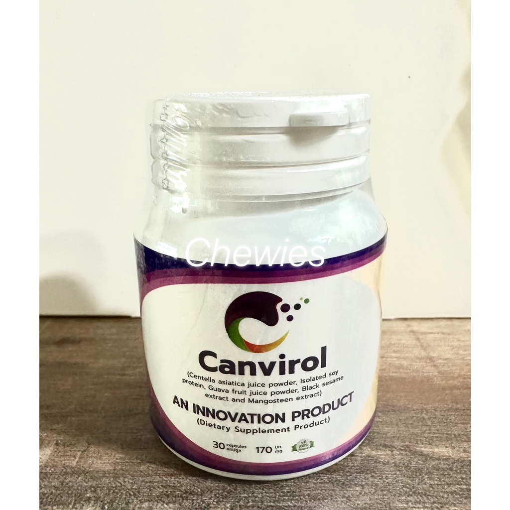 Canvirol 170mgและ850 mg(บรรจุ10-30แคปซูล)อาหารเสริมภูมิต้านทานสุนัขและ ...