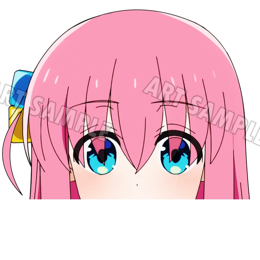 BOCCHI THE ROCK! peeker Stickers อนิเมะสติ๊กเกอร์ 2 ชิ้น Gotou BOCCHI ...