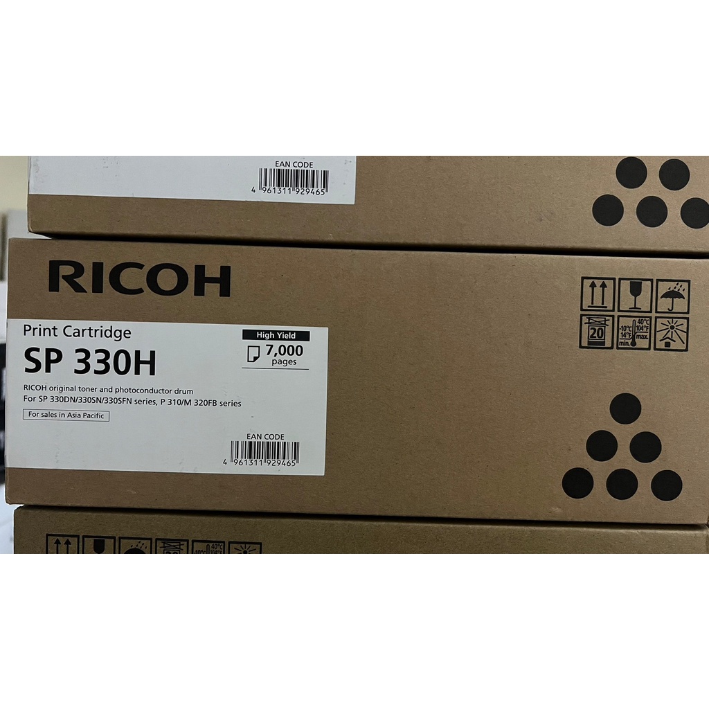 Ricoh SP 330H Black ตลับหมึกโทนเนอร์ สีดำ ของแท้ | Shopee Thailand
