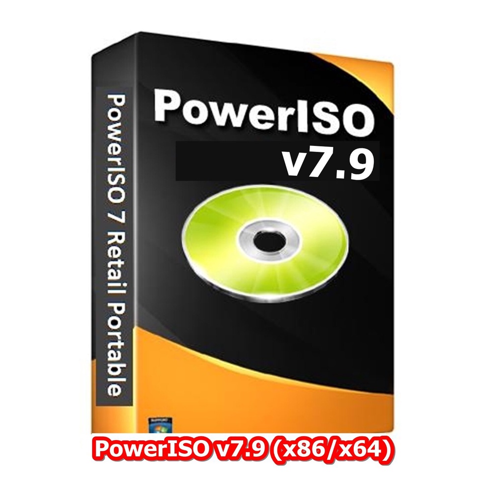 PowerISO 7 (x86/x64) + Portable ตัวเต็ม โปรแกรมจัดการไฟล์ Image ยอดนิยม ...