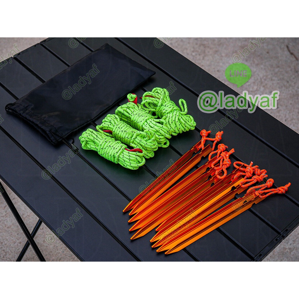 ชุดเชือกสมอบก พร้อมตัวปรับล็อค เซ็ตสมอบกพร้อมถุงเก็บ Recon set สำหรับ ...