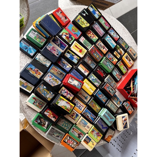 1. FC Nintendo Famicom Cassette/เทปเกมคอนโซลขาวแดง FC ของญี่ปุ่น ...