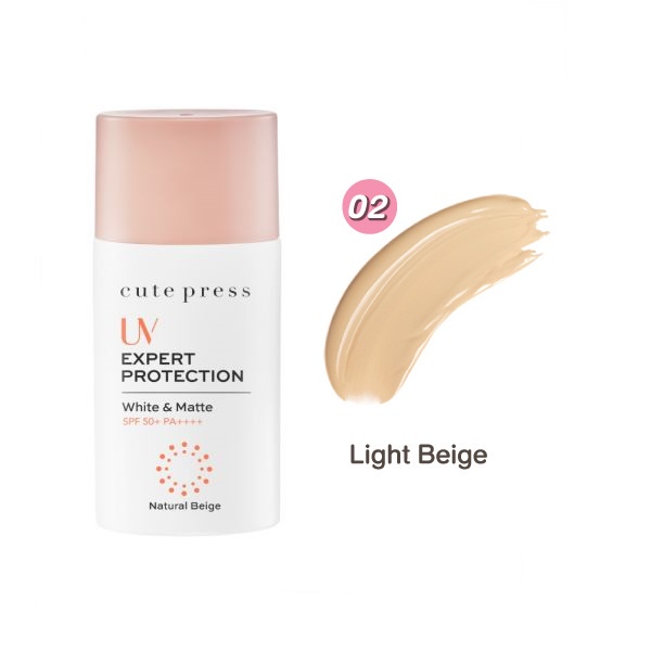 Cute Press UV Expert Protection White & Matte Sunscreen SPF 50+ PA ...