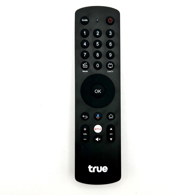 รีโมทกล่องทรู ทรูไอดีทีวี TrueID TV Remote มีปุ่ม Netflix ใช้คำสั่ง ...