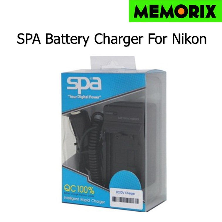 SPA Camera Battery Charger For Nikon แท่นชาร์จแบเตอรี่กล้อง | Shopee ...