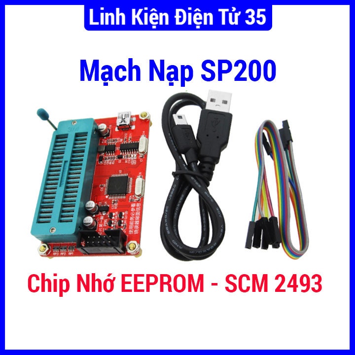 ส ่ วนประกอบวงจรชาร ์ จ SP200 การเขียนโปรแกรม EEPROM ชิปหน ่ วยความจํา ...
