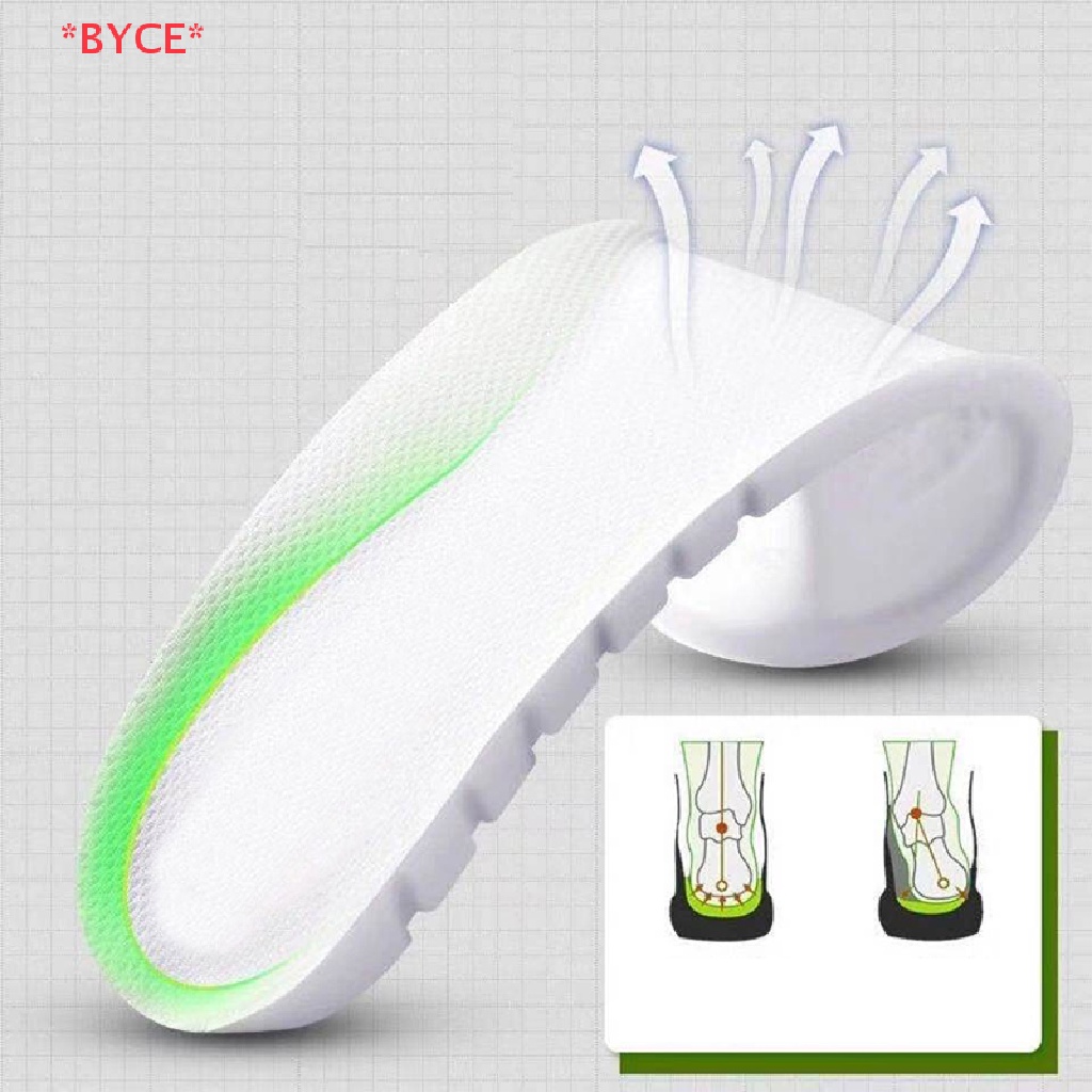 Byce> ใหม่ แผ่นพื้นรองเท้า ระบายอากาศ ระงับกลิ่นกาย 1 คู่ | Shopee Thailand