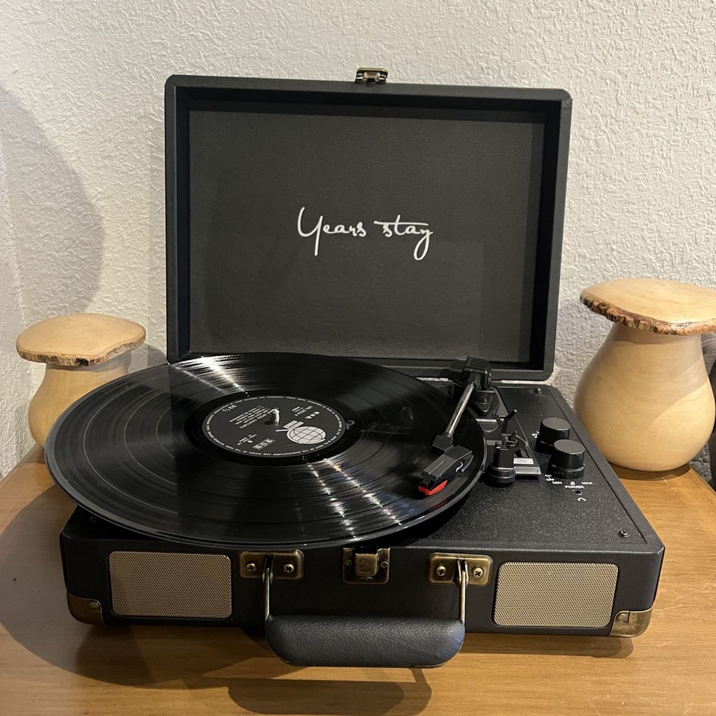 Vintage turntable vinly record player Lp player แผ่นเสียง | Shopee Thailand