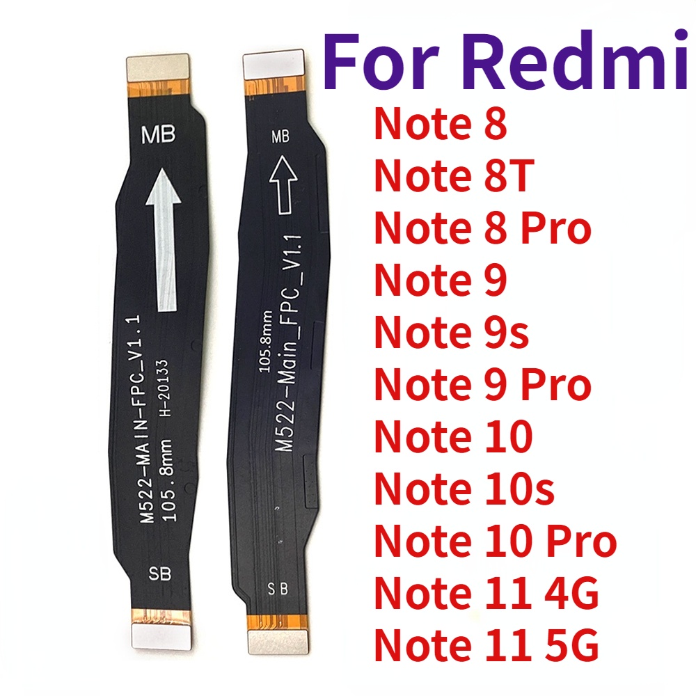 เมนบอร์ดสายเคเบิลอ่อน สําหรับ Xiaomi Redmi 9 9A 9C 6 6A 8A Note 10 8 7 6 Pro Note 11 4G 5G ...