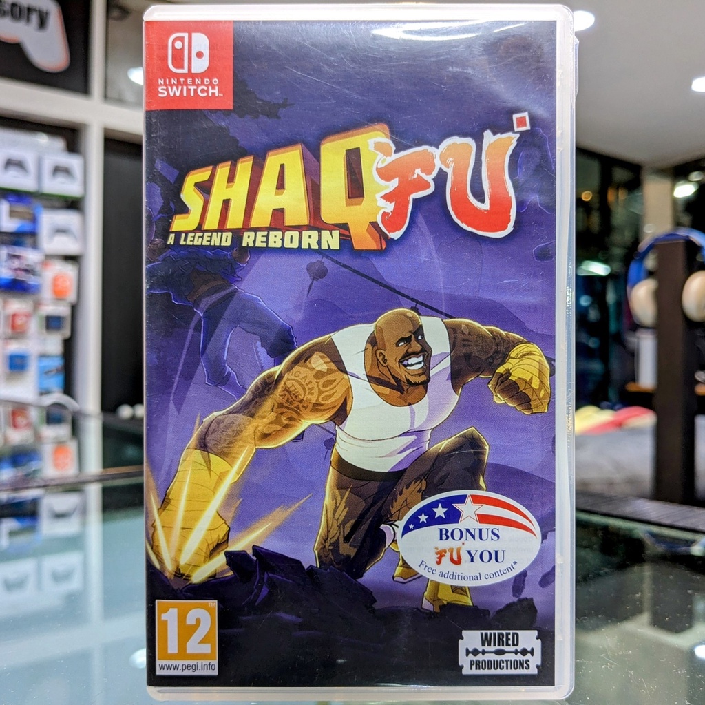 (ภาษาอังกฤษ) มือ2 Shaq Fu A Legend Reborn เกม Nintendo Switch มือสอง ...