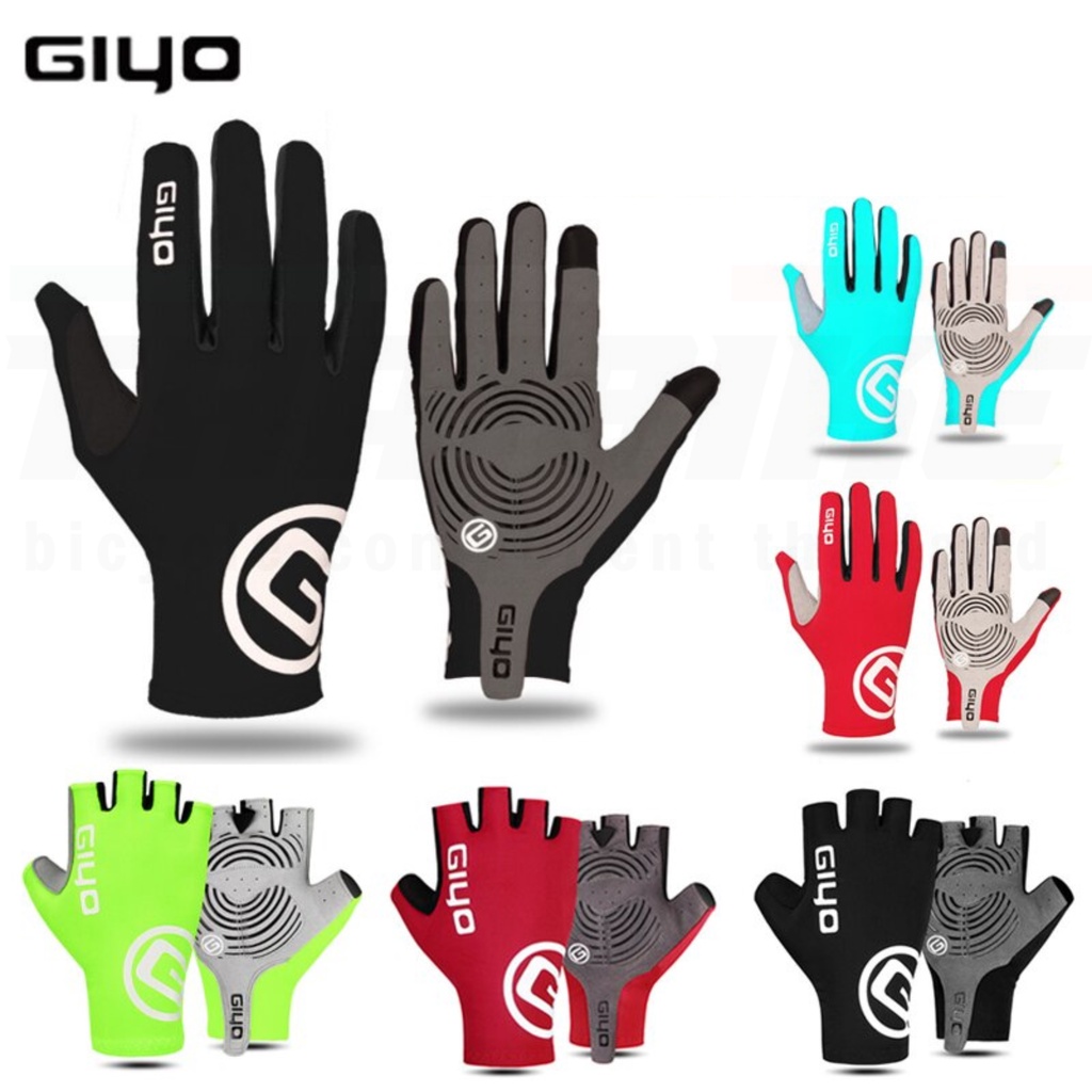 ถุงมือปั่นจักรยาน แอร์โร่ว์ ยี่ห้อ GIYO S02 ถุงมือปั่นจักรยาน ผ้านุ่ม ...