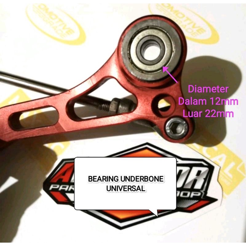 แบริ่ง TUAS UNDERBONE MOTOR KLAHER STEP UNDERBONE BEARING TUAS FOOTSTEP ...