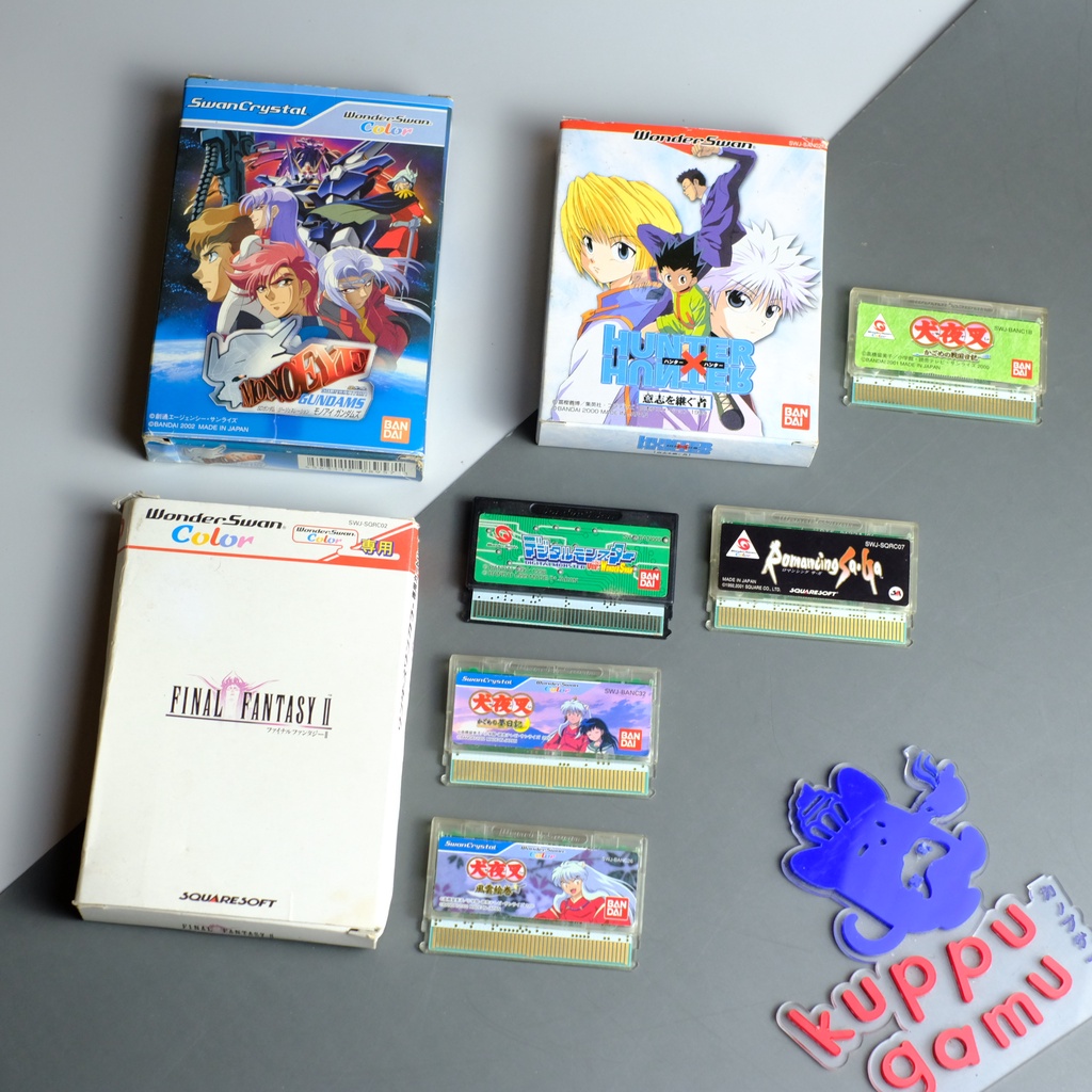 ตลับเกม Wonder Swan / Wonder Swan Color มือสอง สภาพดี Game Bandai ...